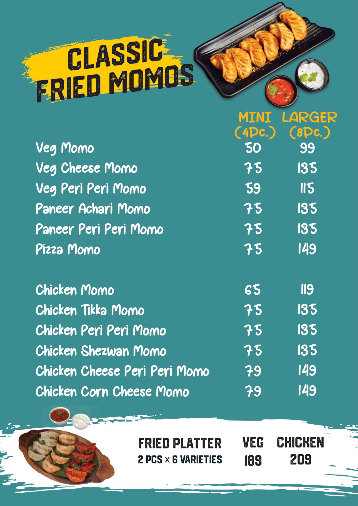Our Menu